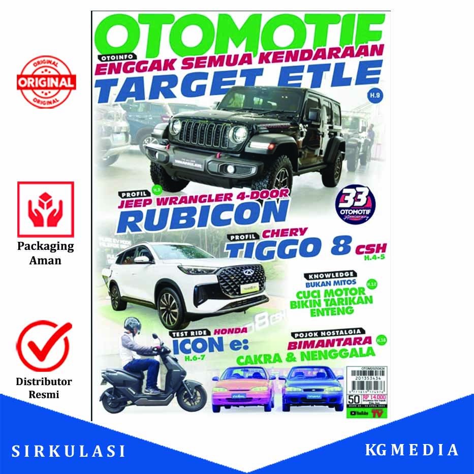 Jual Tabloid Otomotif Edisi April 2025 | Shopee Indonesia