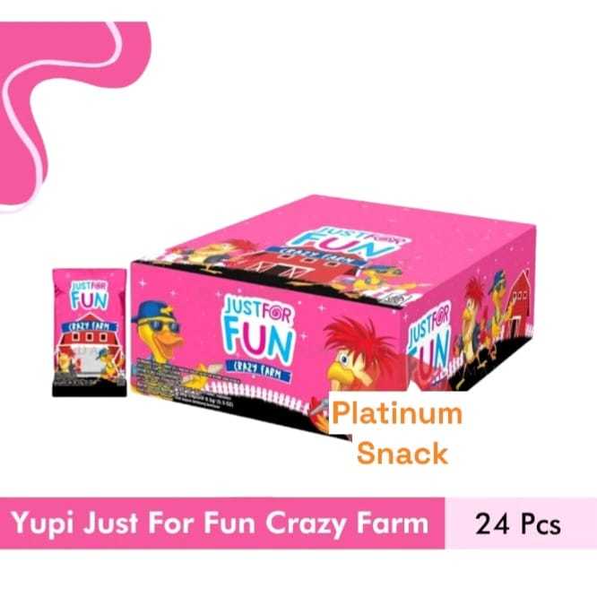 Jual Yupi Crazy Farm Just For Fun | Isi 24 Pcs | Shopee Indonesia