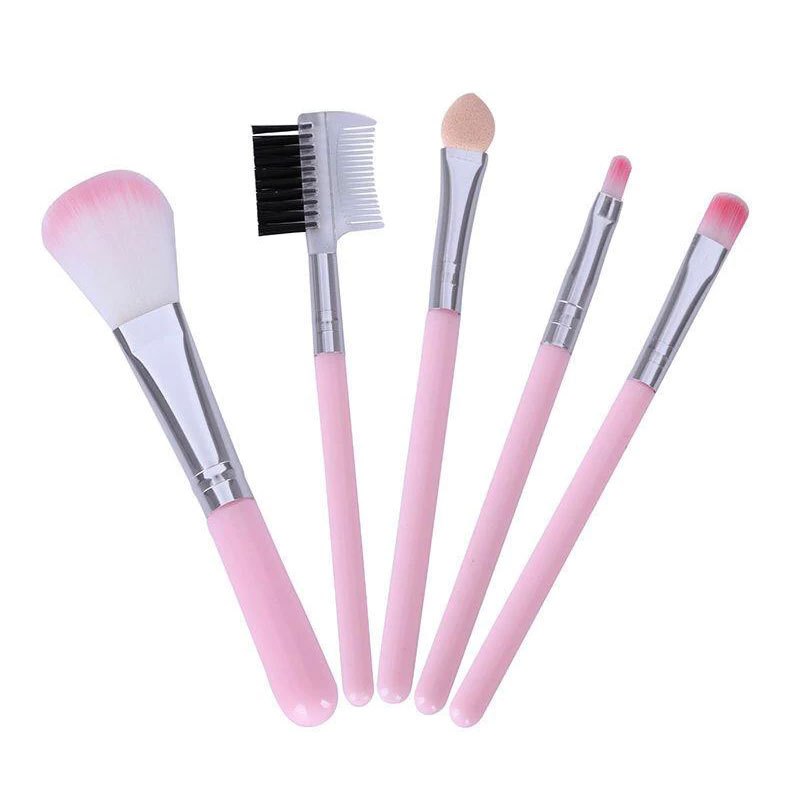 Jual Makeup Eyebrow Brush Blush On Brush Eyeshadow Brush Sponge Kuas ...