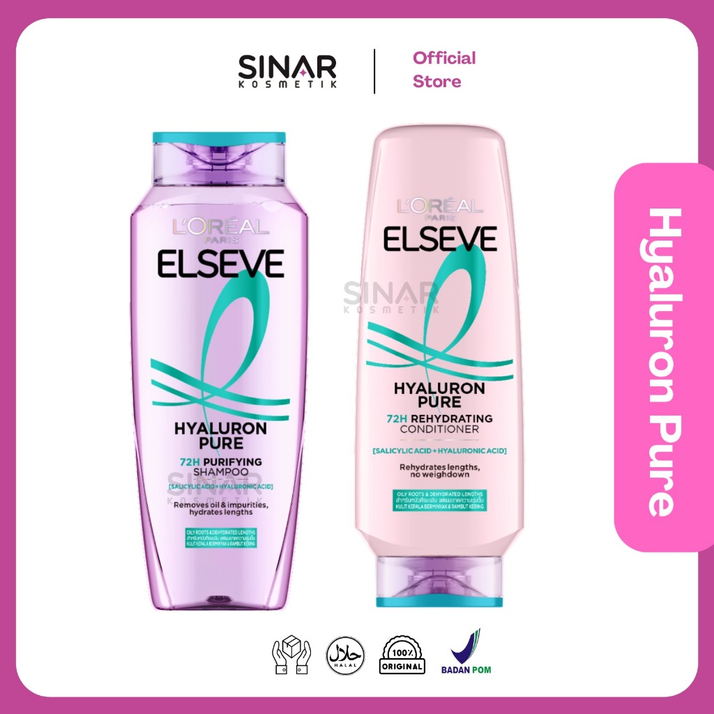 Jual L'Oreal Loreal Paris Hyaluron Pure 72H - Perawatan Rambut Bebas ...