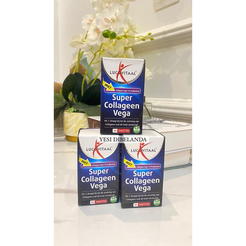 Jual LUCOVITAAL COLLAGEN VEGA SUPER TABLETTEN TANPA DOS | Shopee Indonesia