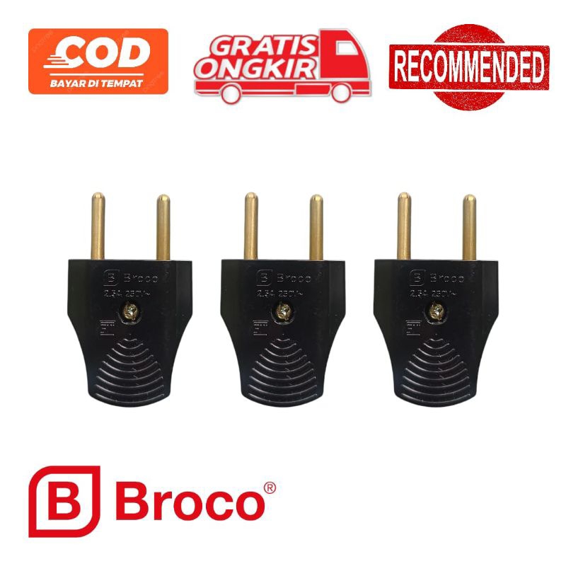 Jual STEKER LISTRIK/COLOKAN LISTRIK(BROCO) | Shopee Indonesia