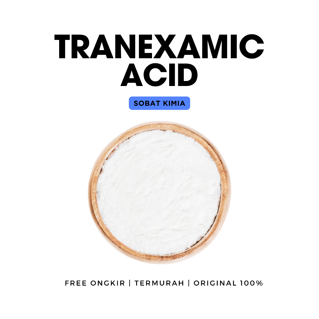 Jual Tranexamic Acid Cosmetic Grade TXA Bahan Skincare Serum Asam ...