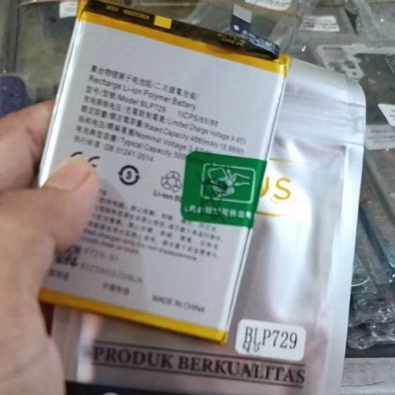 Jual baterai Oppo realme c3 c11 2021 realme 5 blp 729 ori blp729 ORI ...