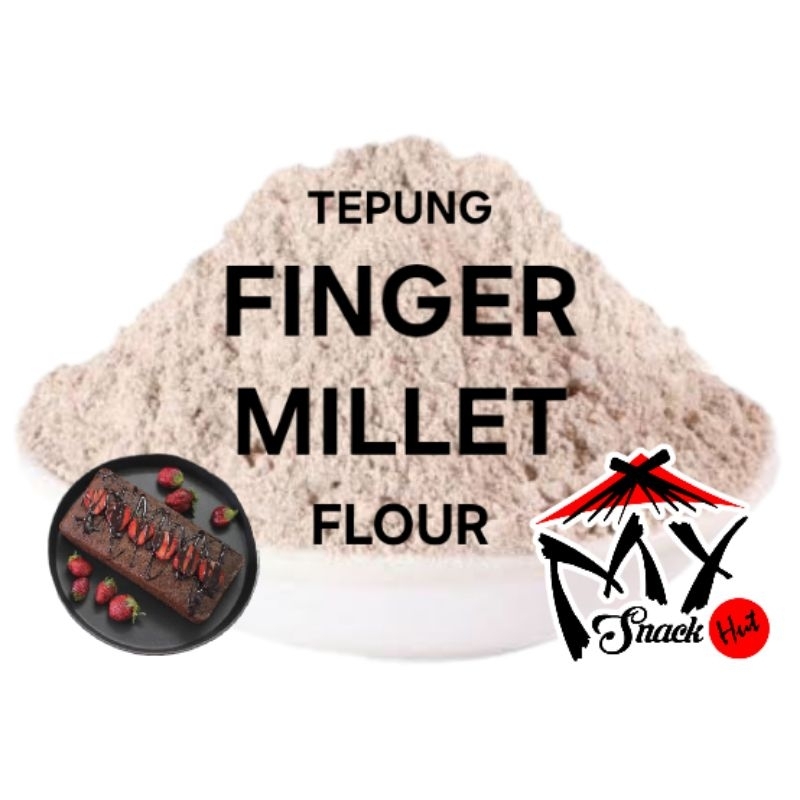 Jual TEPUNG FINGER MILLET 1KG MILET JARI MERAH RED RAGI NACHANI ROTI ...