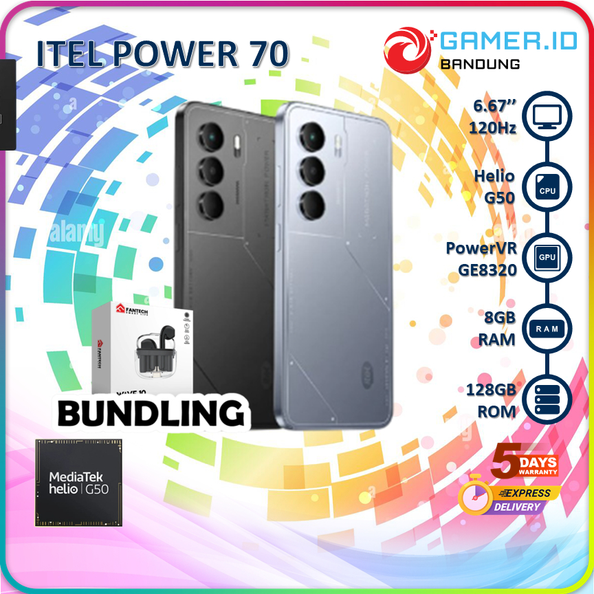 Jual ITEL P70 4G 4GB/8GB 128GB GARANSI RESMI INDONESIA | Shopee Indonesia