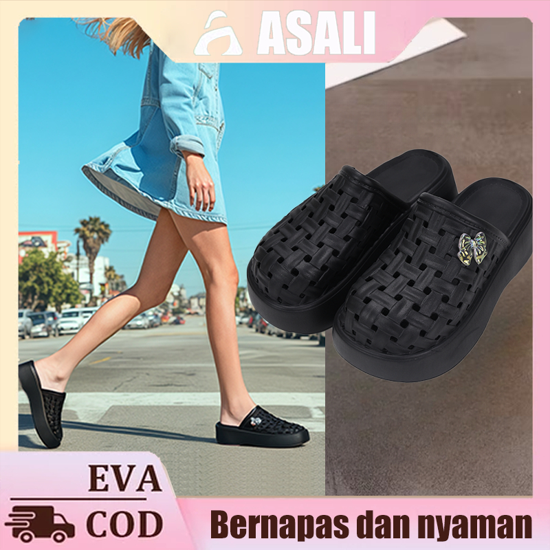 Jual Sandal wanita jelly modern original, sandal EVA murah Korea ...