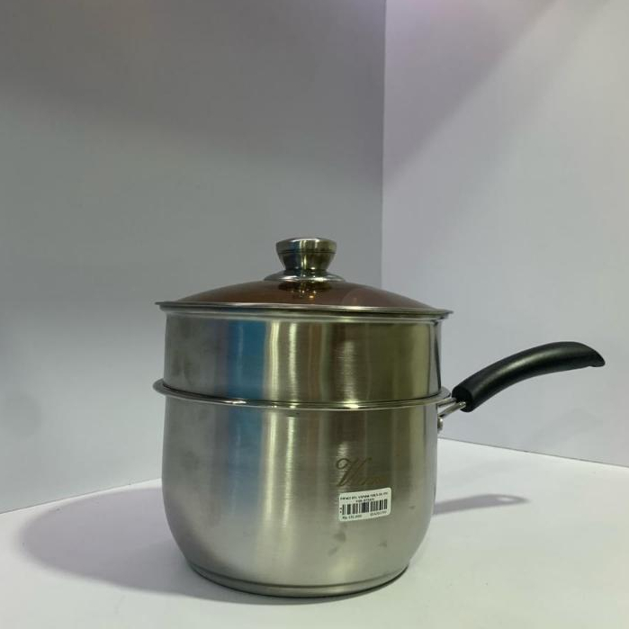 Jual PANCI SUSU 20CM STAINLESS STEEL / STEAMER / SAUCE PAN / SERBA GUNA / VIENNA | Shopee Indonesia