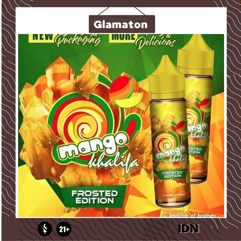 Jual MANGO KHALIFA FREEBASE 3MG 60ML AUTHENTIC BY KHALIFA BROTHER ...