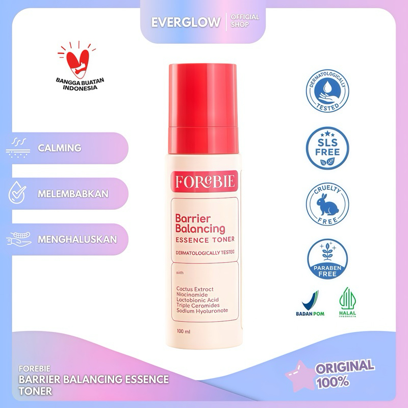 Jual [NEW PACKAGING] Forebie Barrier Balancing Essence Toner 100 ML ...