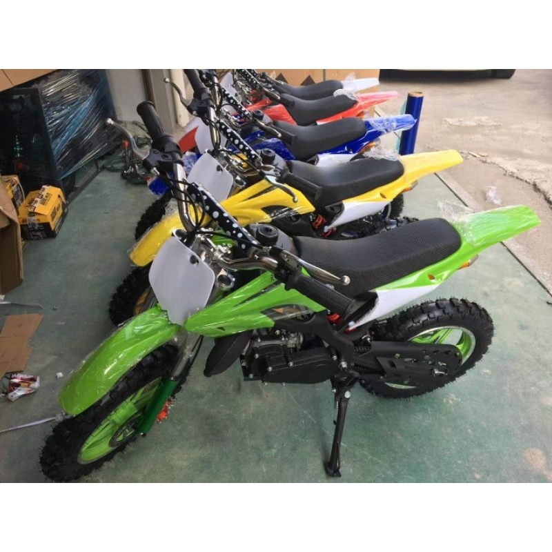 Jual sepeda trel mini mesin potong rumput 50cc bensin campur oli ...