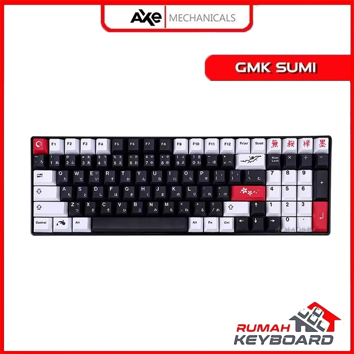 Jual AXE MECHANICALS - Cherry- GMK Sumi - PBT - DYE SUB - Keycaps ...