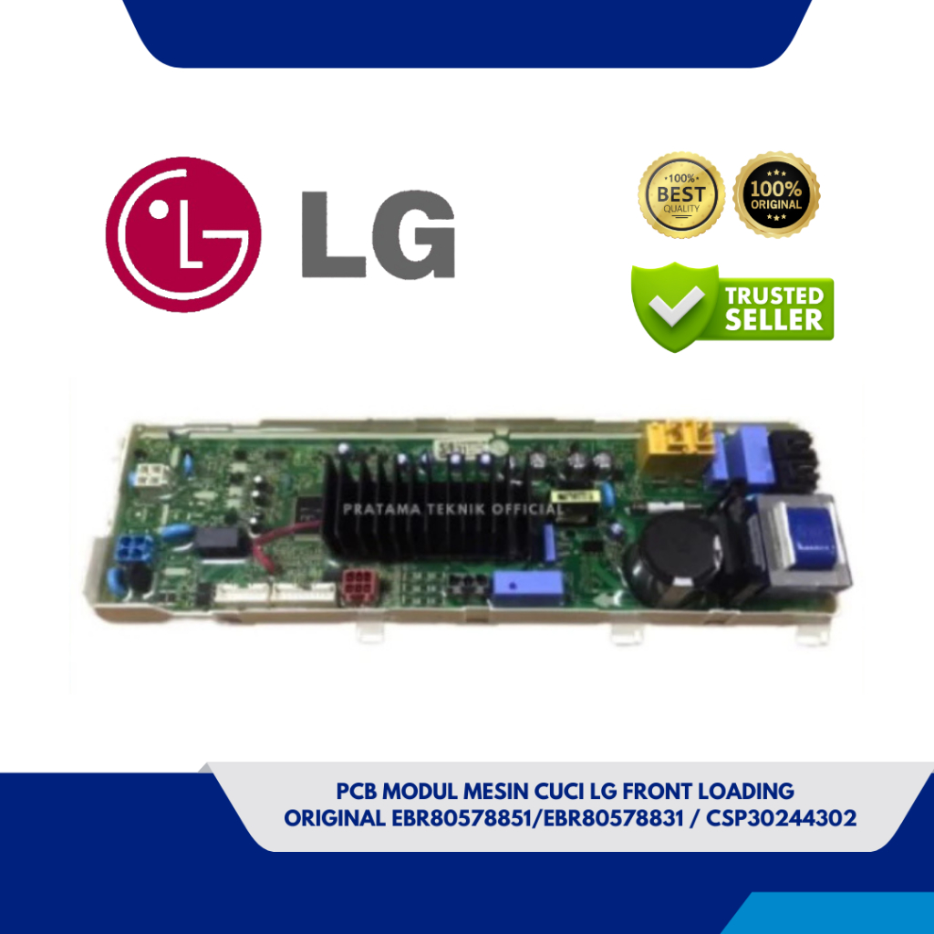 Jual PCB MODUL MESIN CUCI LG FRONT LOADING F8008NMCW ORIGINAL ...