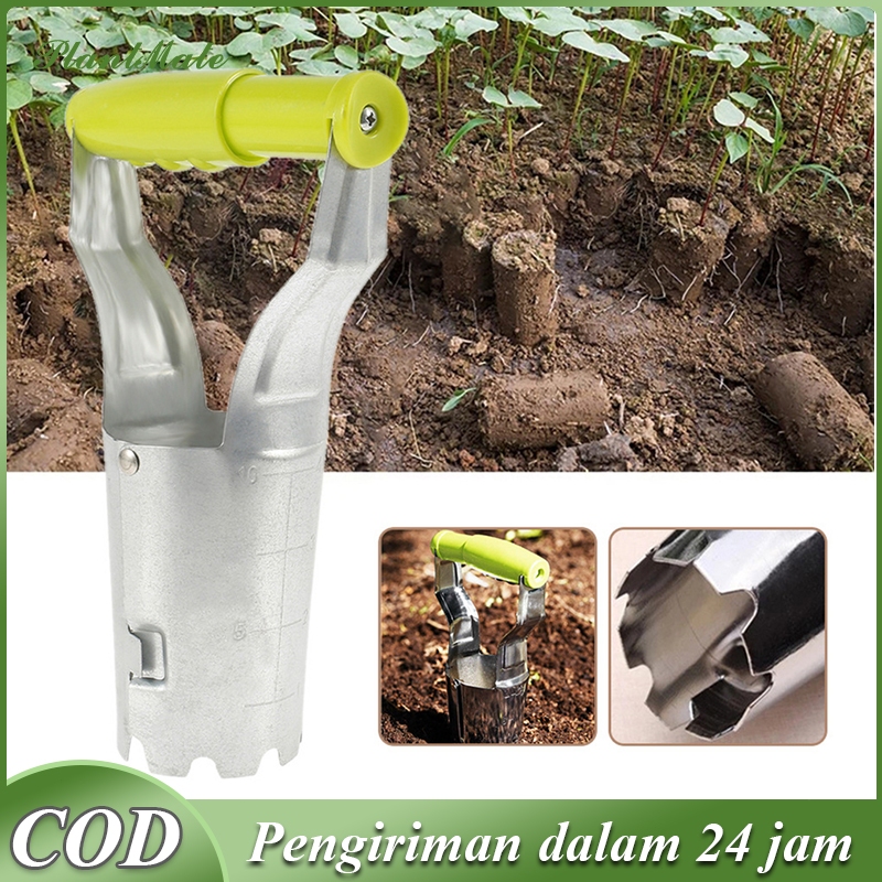 Jual PlantMate Bulb Planter Stainless Alat Penanam Bibit Tanaman Tahan ...