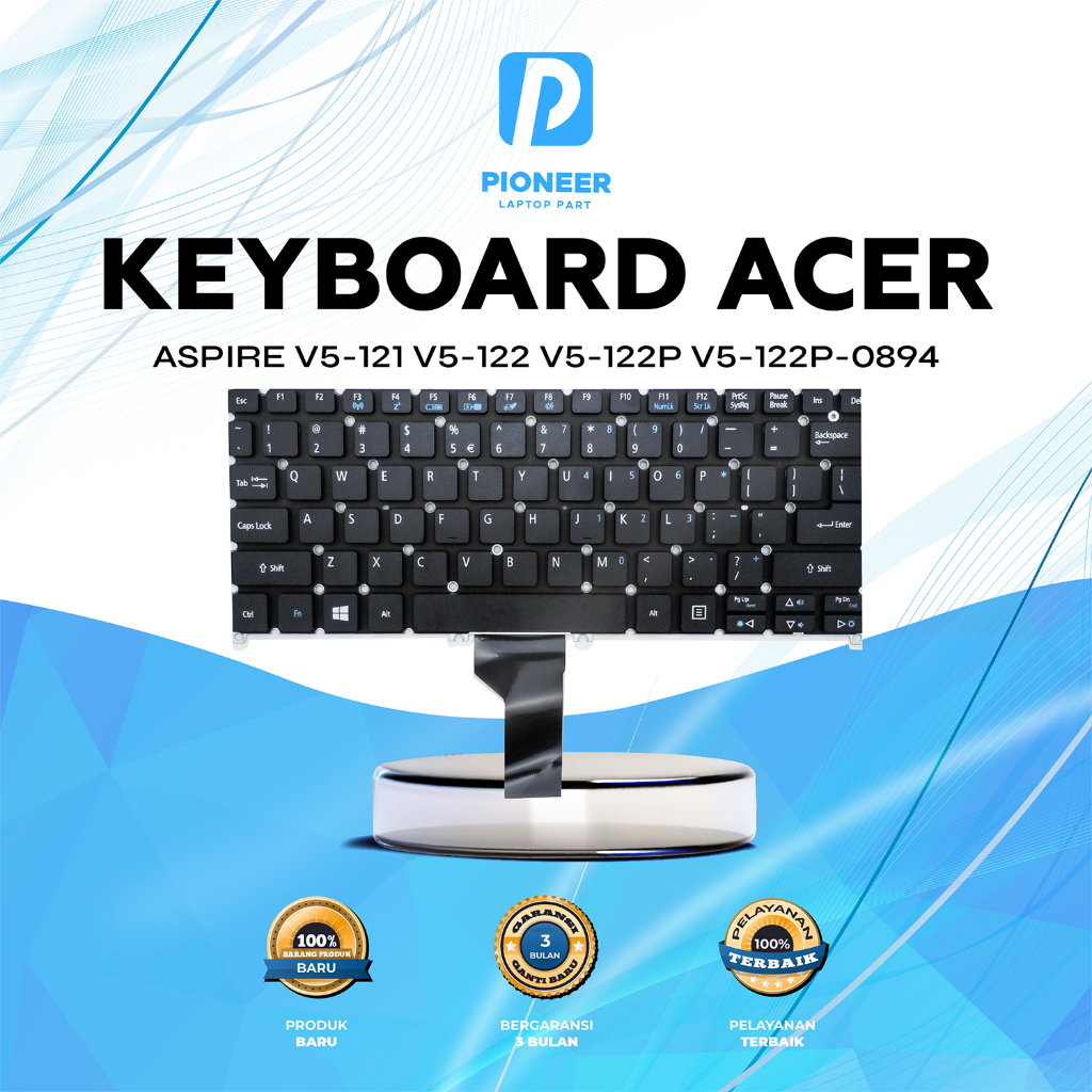 Jual Keyboard Acer Aspire One V5-121 V5-123 V5-131 V5-122 V5-122P V5 ...