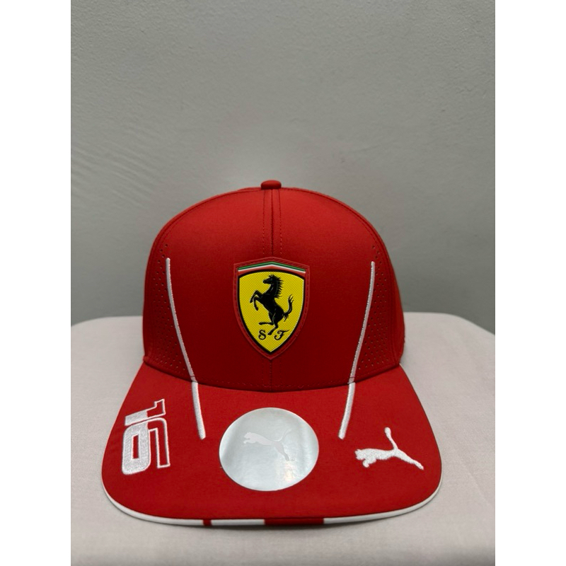 Jual Topi Driver Cap F1 Scuderia Ferrari Charles Leclerc 2024 Original ...