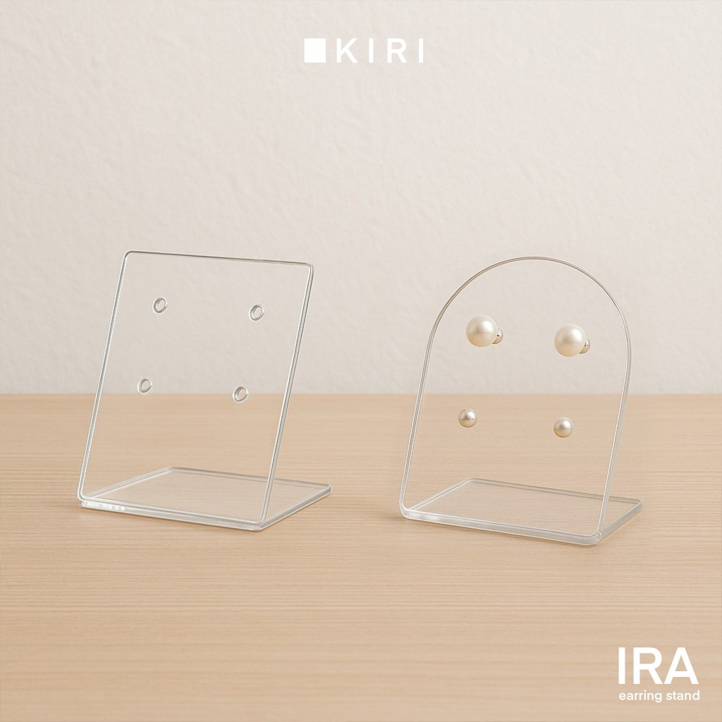 Jual Display Anting Stand Akrilik Toko Earrings Holder Hanger Acrylic ...
