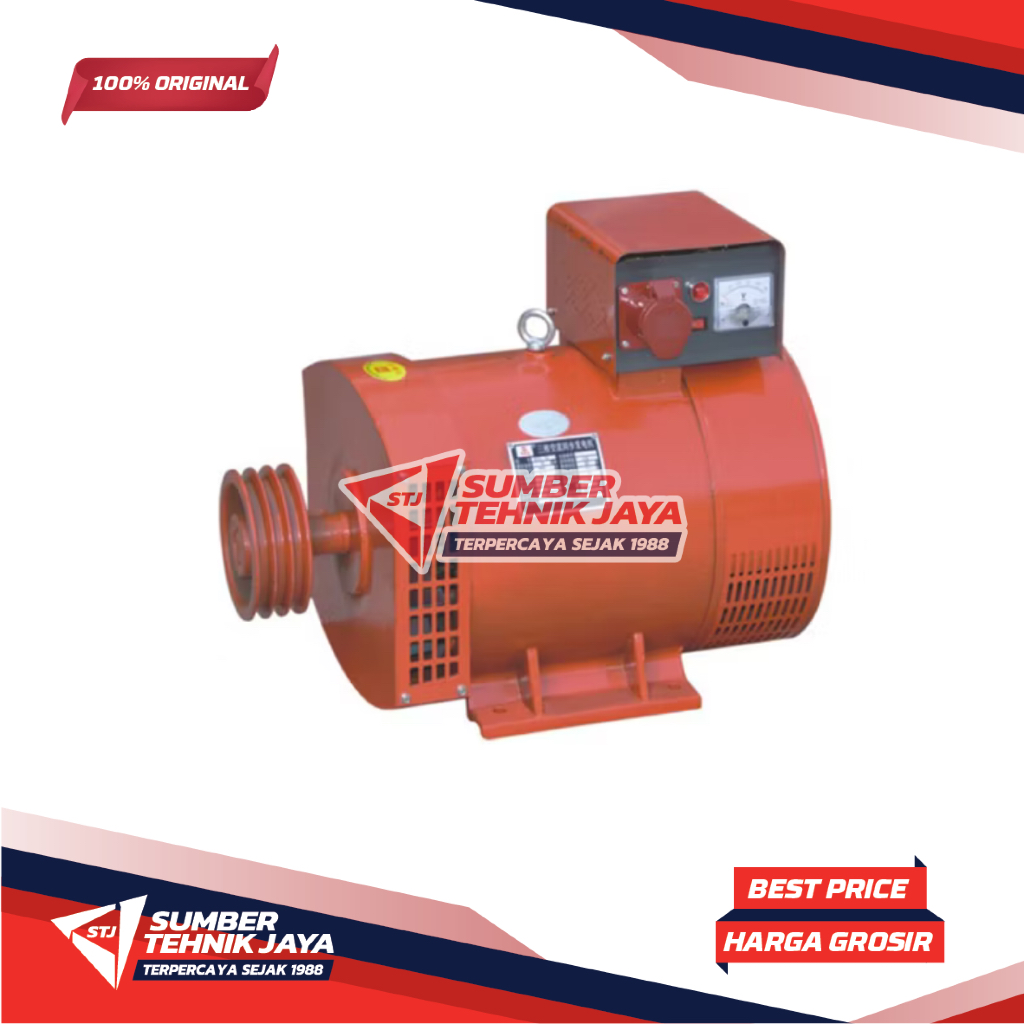 Jual Alternator dinamo genset St-5 1 phase IKEDA | Shopee Indonesia