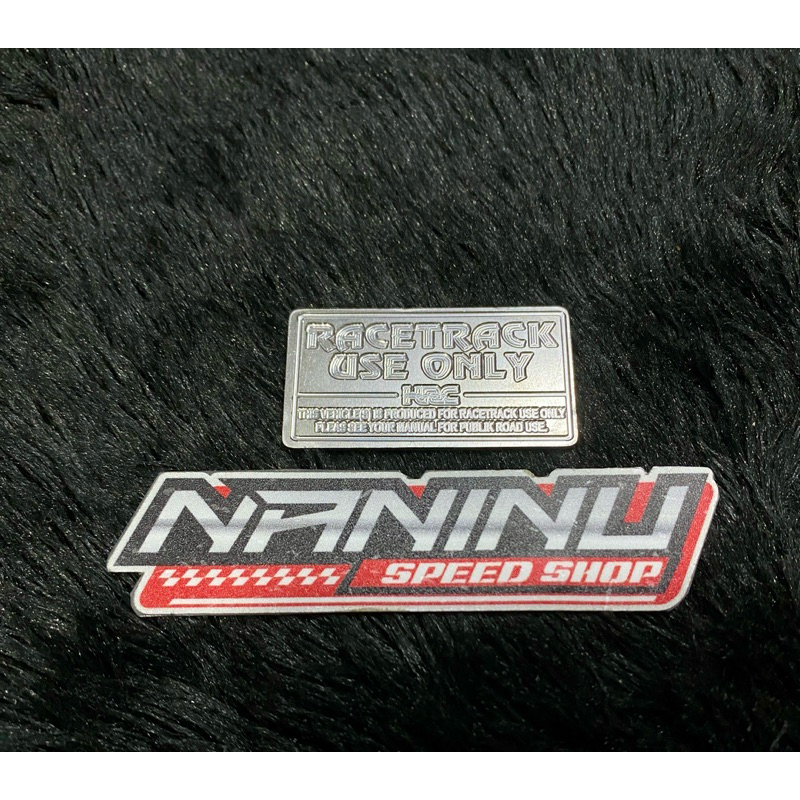 Jual emblem Race Track Sensor panjang 4,5cm original | Shopee Indonesia