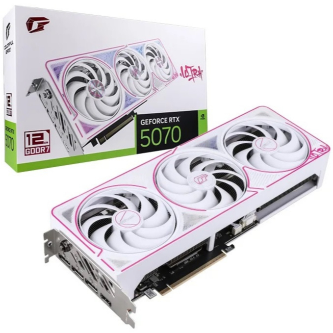 Jual COLORFUL IGAME GEFORCE RTX 5070 ULTRA WHITE OC 12GB GDDR7 | Shopee ...
