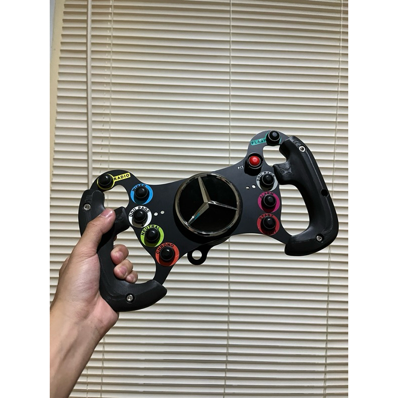 Jual Mercedes AMG GT3 Steering Wheel Logitech Moza Thrusmaster | Shopee ...