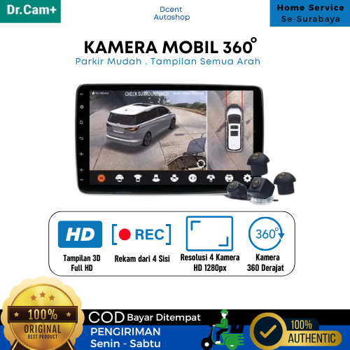 Jual Kamera 360 Mobil Dr.Cam+ Intelligent Pro - Full HD - Berkendara ...