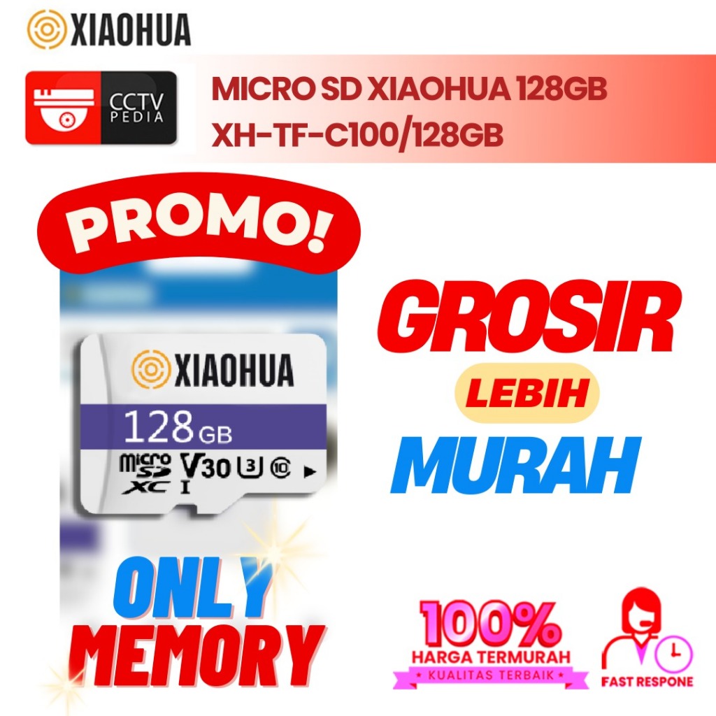 Jual Micro SD Xiaohua 128GB XH-TF-C100/128GB / Xh-tf c100 xiaohua memori card | Shopee Indonesia