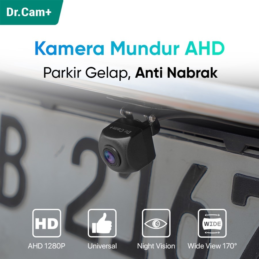 Jual Dr.Cam+ Kamera Mundur I Kamera Mobil I Kamera Parkir 720 - 1280P Universal - Plug N Play ...