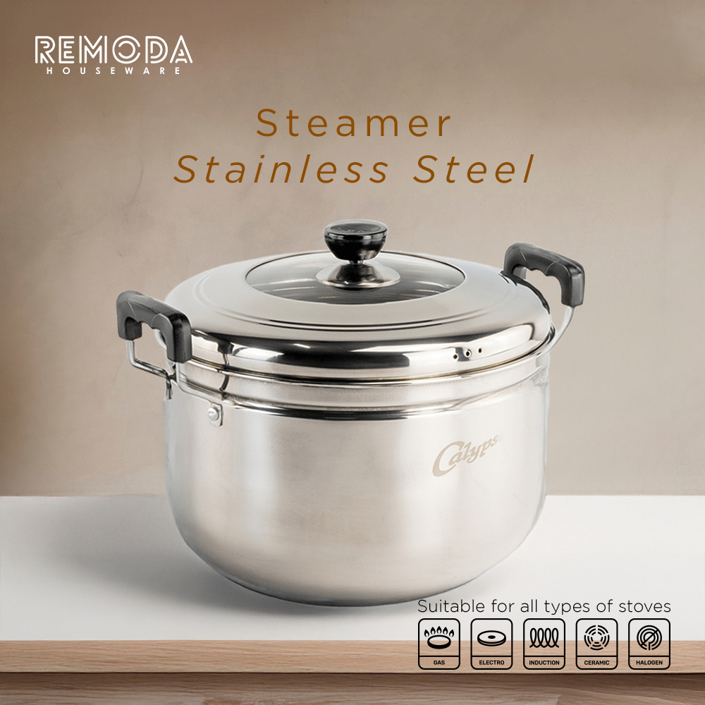 Jual Calypso Steamer Pot Multifungsi 28-30cm Stainless Steel | Shopee ...