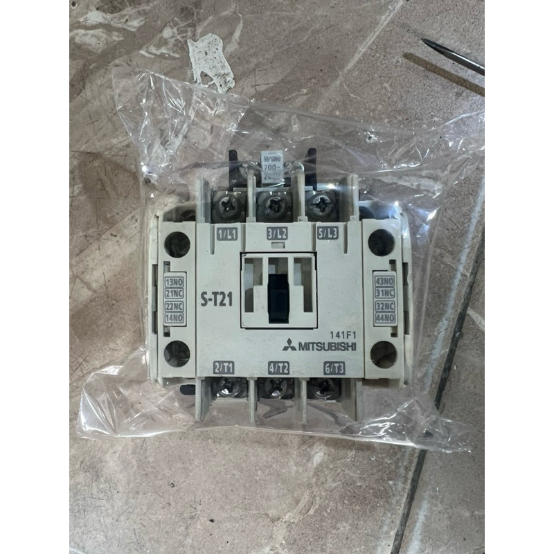 Jual CONTACTOR ST21 220v 32a ORIGINAL MITSUBISHI | Shopee Indonesia