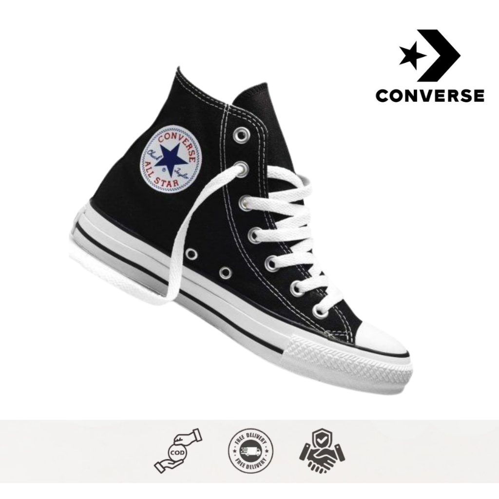 Jual {Bisa Cod} Sepatu Converse All Star Hitam Tinggi 70s chuck taylor ...
