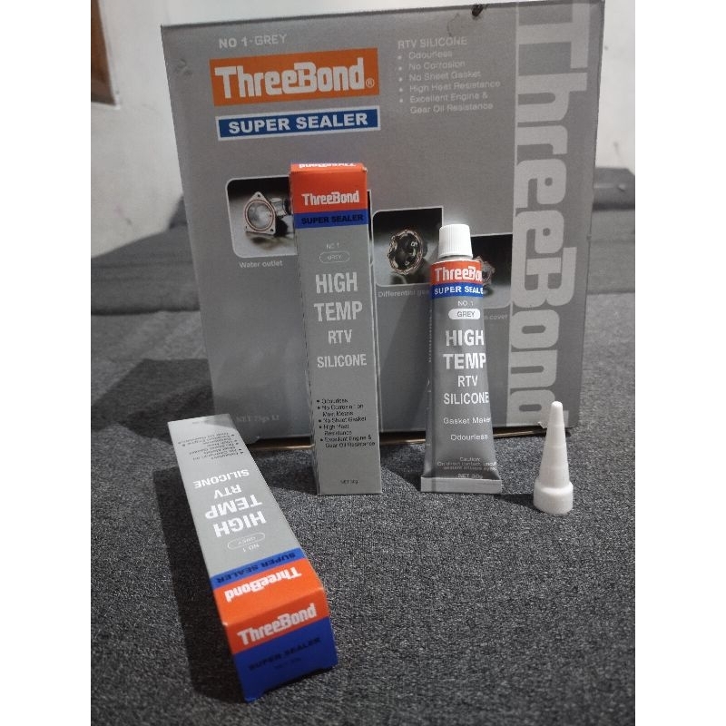 Jual Threebond super Sealer grey 30gr lem Gasket/paking | Shopee Indonesia