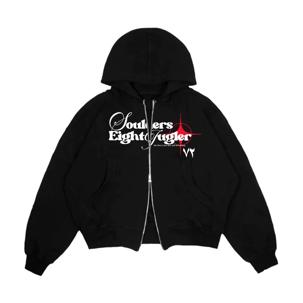 Jual JUGLER | DOUBLE ZIPPER BOXY EIGHTOJUGLER | Shopee Indonesia
