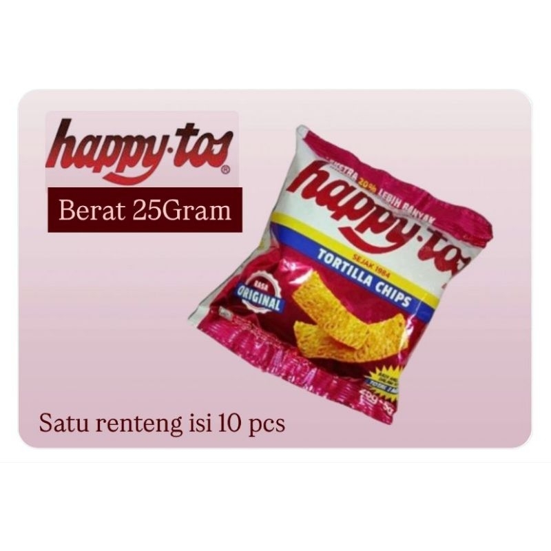Jual Happy tos tortilla chips 25g | Shopee Indonesia