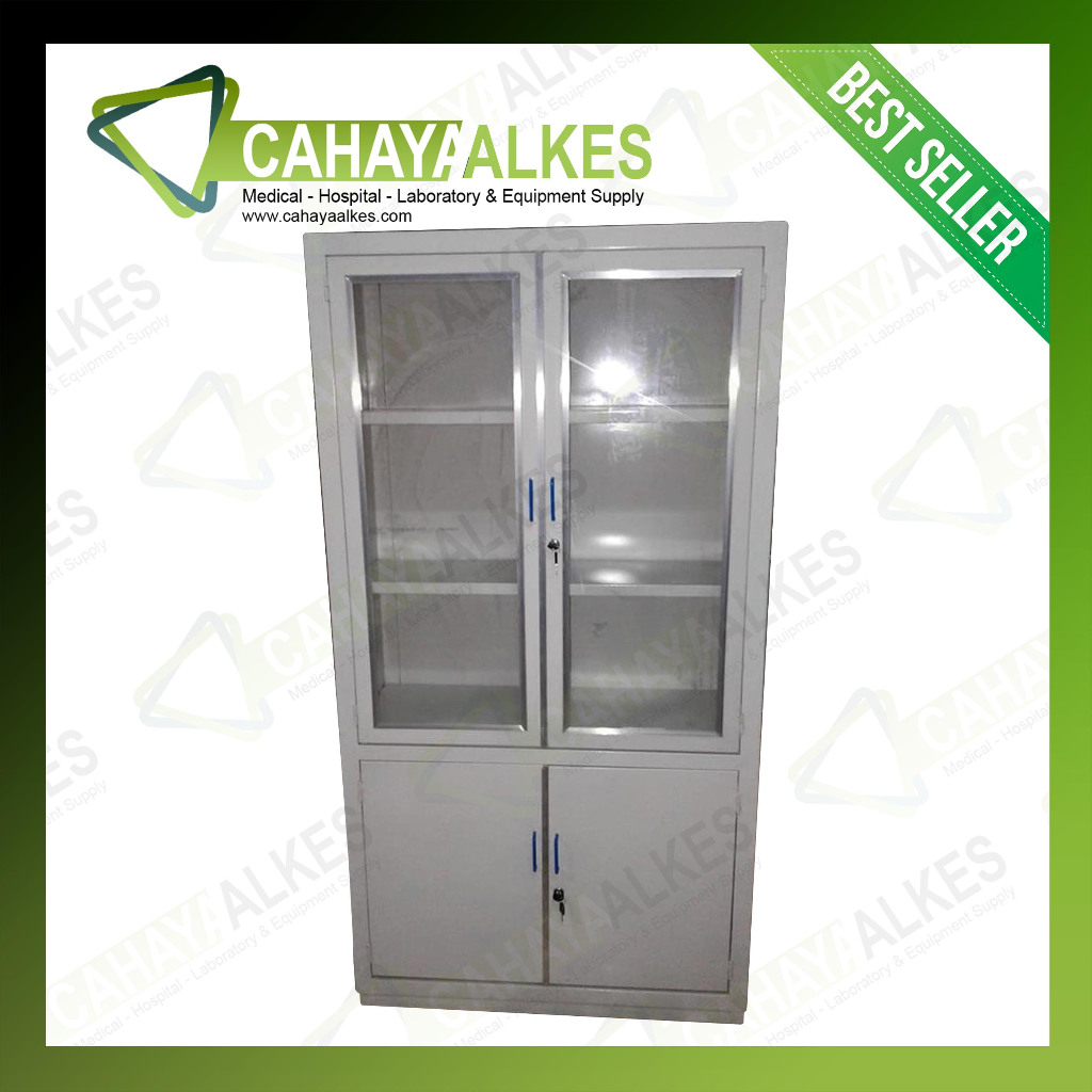 Jual Lemari Obat 2 Pintu Medis Rumah Sakit | Filling Cabinet 2 Door ...