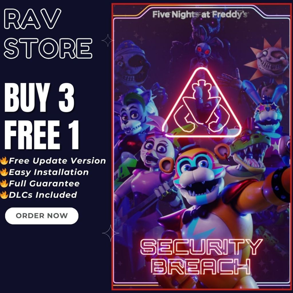 Jual Five Nights at Freddy’s Security Breach [PC-Laptop-Games] | Shopee ...
