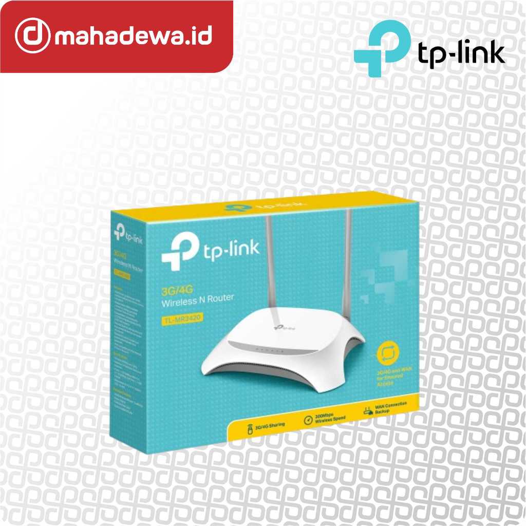 Jual TP-Link MR3420 [Wireless N Router] | Shopee Indonesia