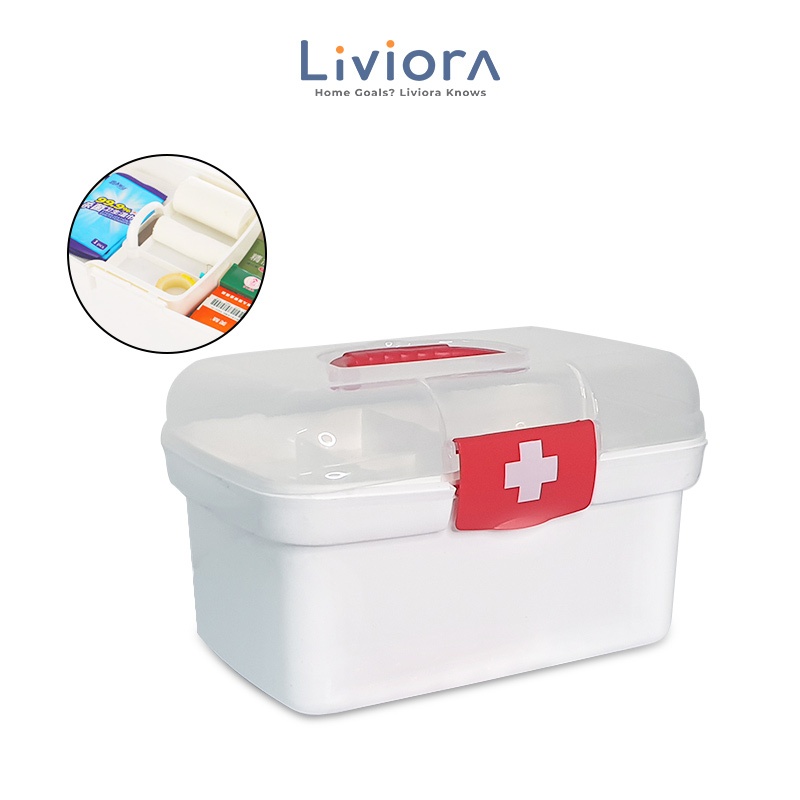 Jual Kotak Obat Storage Box P3K - Tempat Penyimpanan Obat-Obatan dan ...