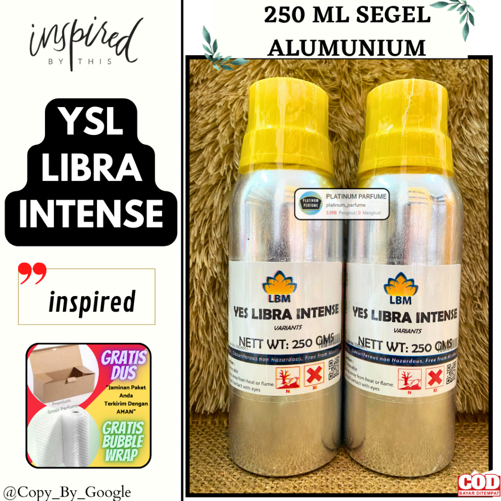 Jual Bibit Parfum Y LIBRA INTENSE ( 250 ML SEGEL Alumunium ) LBM ...