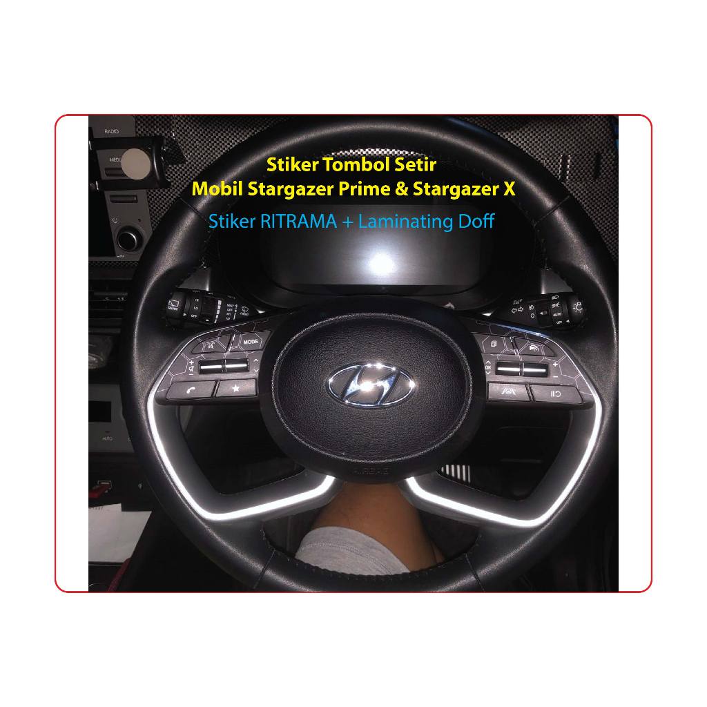 Jual Stiker Setir Tombol Mobil stargazer Prime - stargazer X | Shopee ...