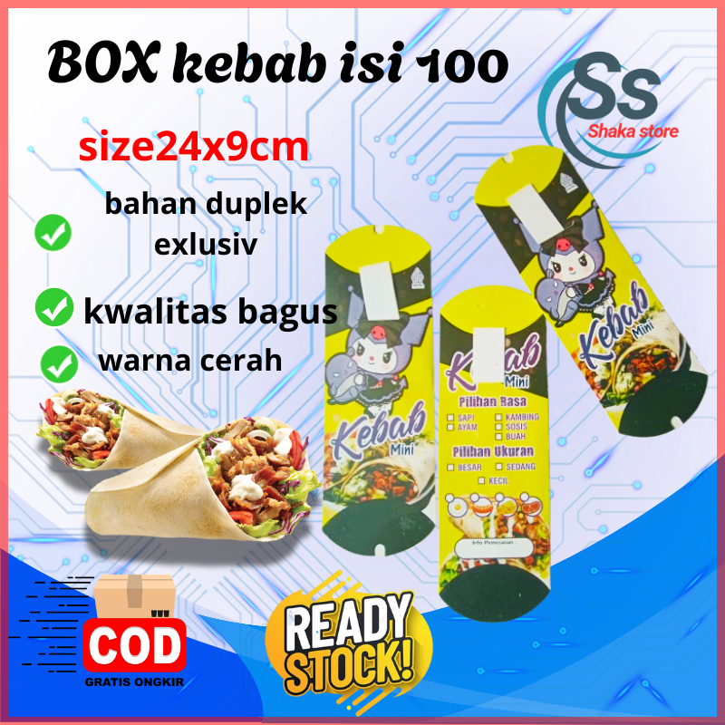Jual kemasan kebab food grade bungkus makanan ringan kebab kebab wrap ...
