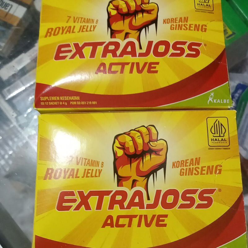 Jual extra Joss active (12 sachet@4gr) | Shopee Indonesia