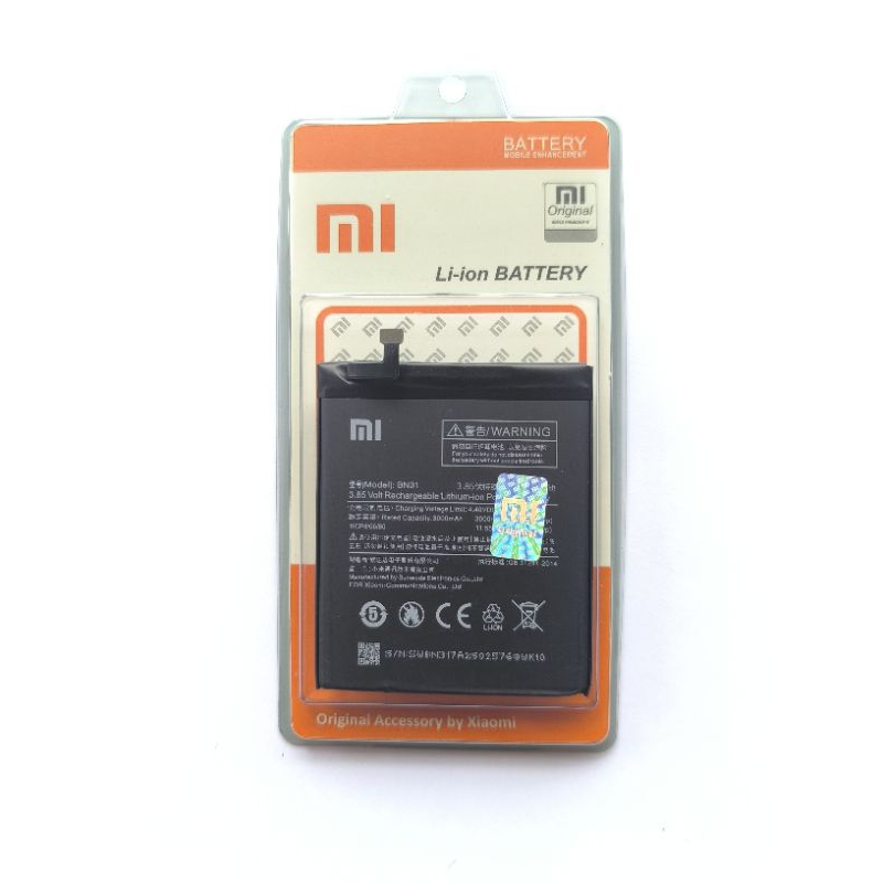 Jual Batre Baterai Xiaomi Redmi Note 5A - Note 5A Prime -Mi A1 - Mi 5X ...