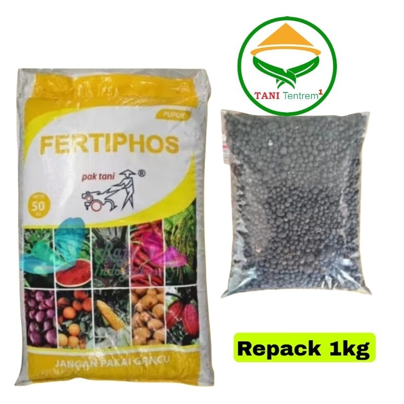 Jual Pupuk FERTIPHOS Kemasan Repack 1kg Pak Tani | Shopee Indonesia