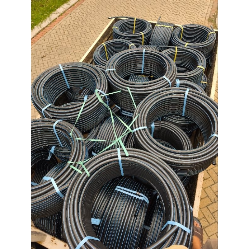 Jual SELANG AIR BERSIH/PIPA HDPE/PIPA PDAM 3/4 INCH PN 10 (100M/ROLL ...