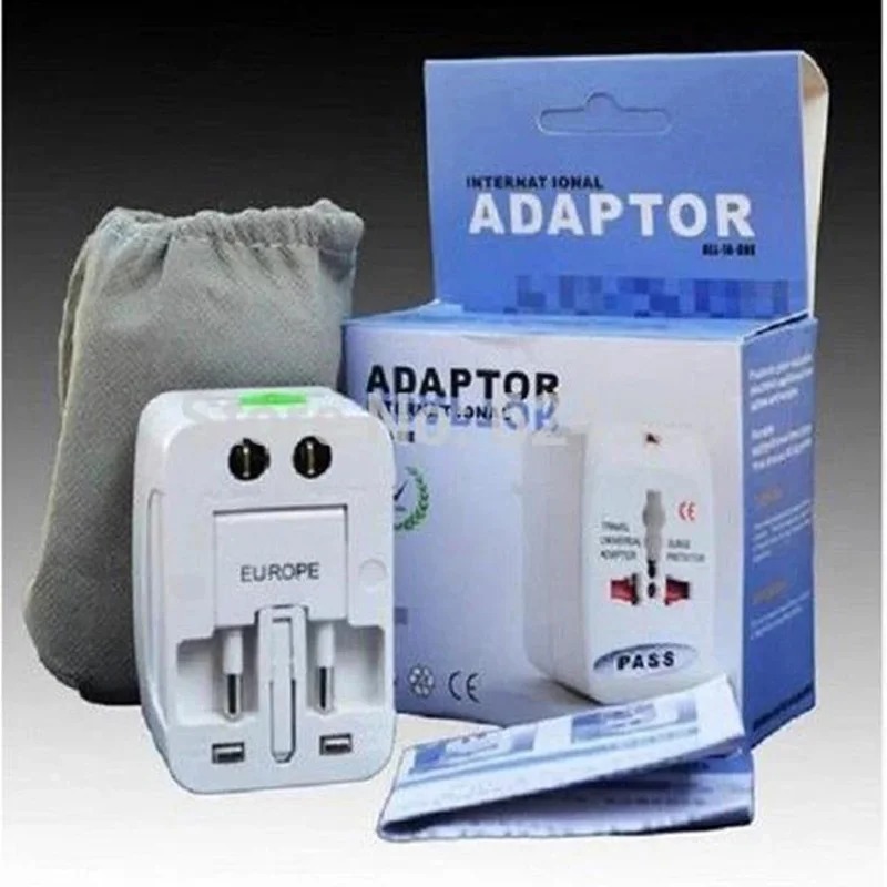 Jual Universal Travel Adapter Adaptor Colokan Listrik Seluruh Dunia ...