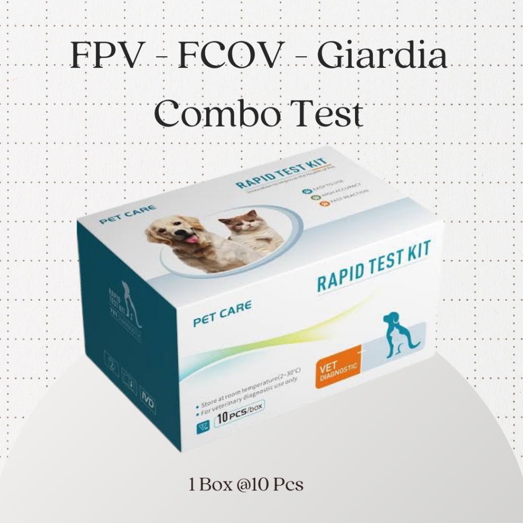 Jual Test Kit Combo FPV/FCov/Giardia - Combo Test 3 Penyakit Virus ...