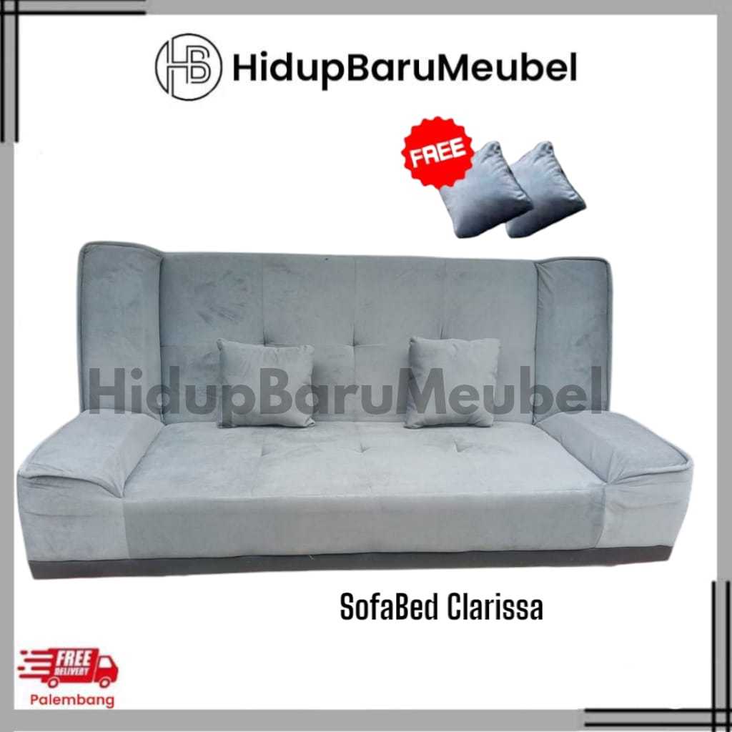 Jual Sofa bed CLARISA / sofabed Termurah / sopa bed Busa tebal / kursi ...