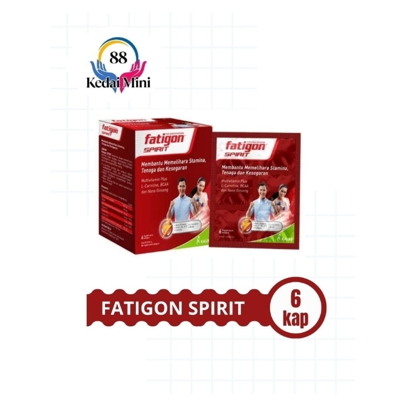 Jual Fatigon Spirit Kaplet merupakan multivitamin | Shopee Indonesia