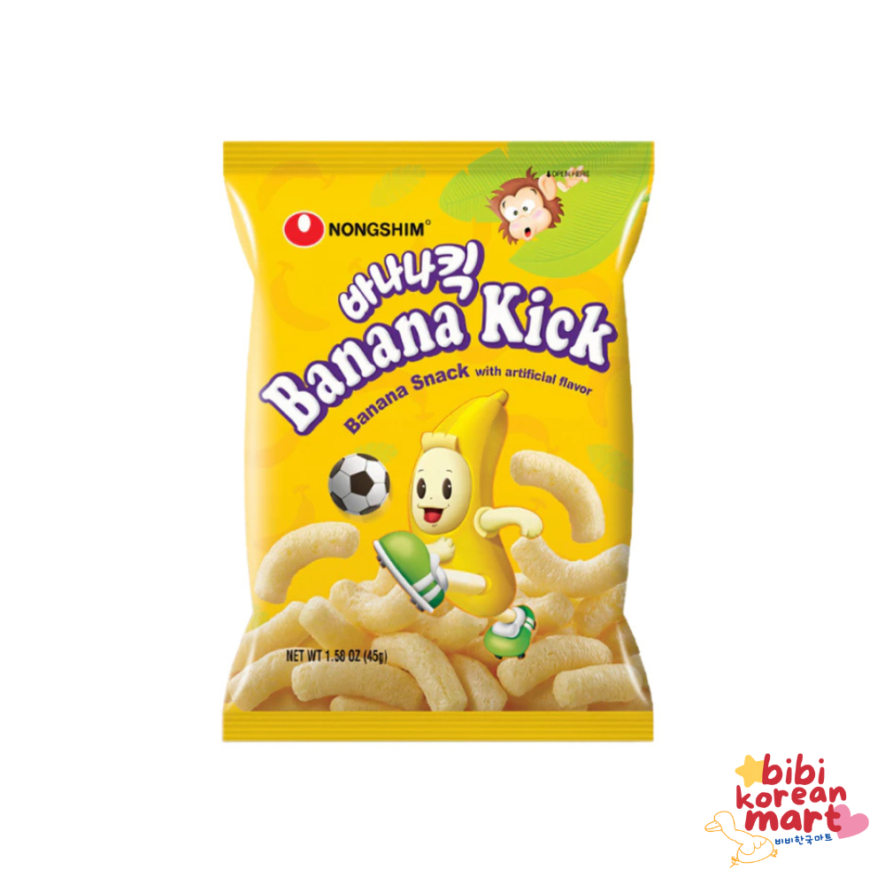 Jual bibi korean mart - nongshim banana kick korean snack rasa pisang ...